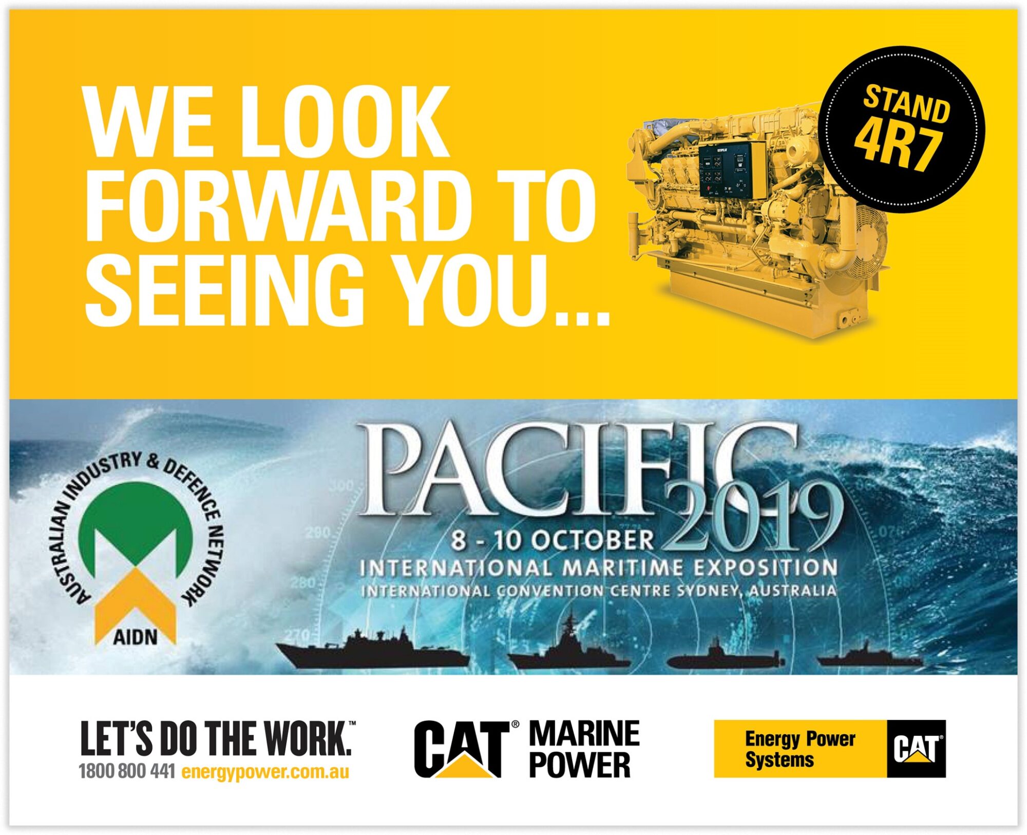 Join EPSA And Cat® At Pacific 2019 | Energy Power Systems Australia